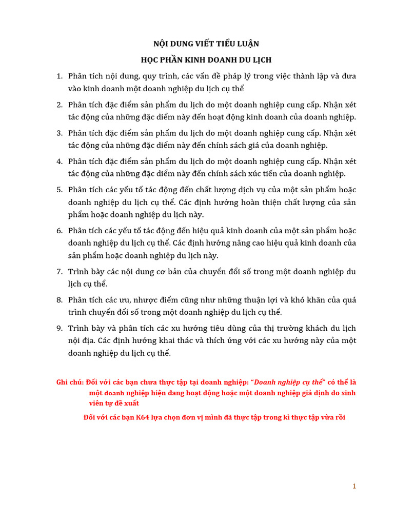 Noi Dung Viet Tieu Luan KDDL 2023 | PDF