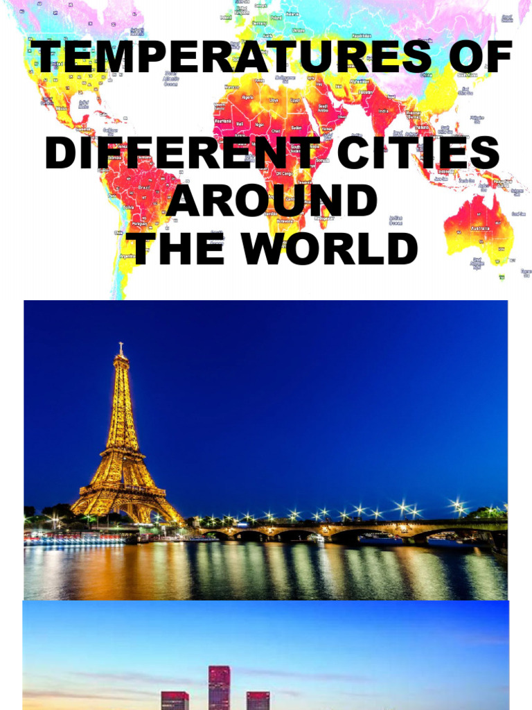 Temperatures Around The World 2 | PDF