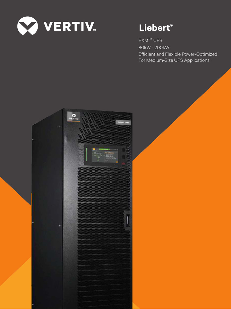 VERTIV Liebert-Exm-80kw - 200kw-Brochure (Highlight Lapi) | PDF ...