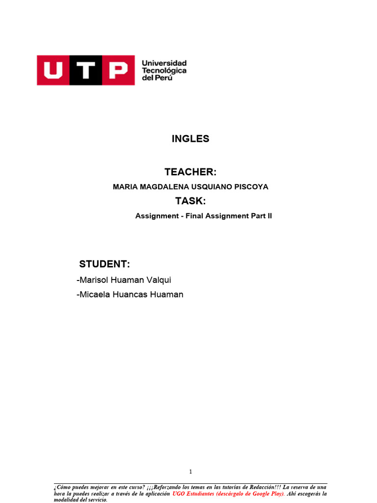 Assignment - Final Assignment Part II | PDF