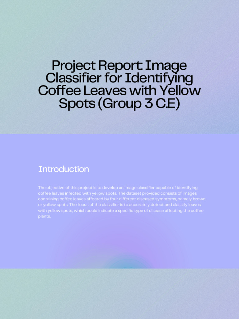Presentation (Created From Your | PDF | Statistical Classification | Computer Science