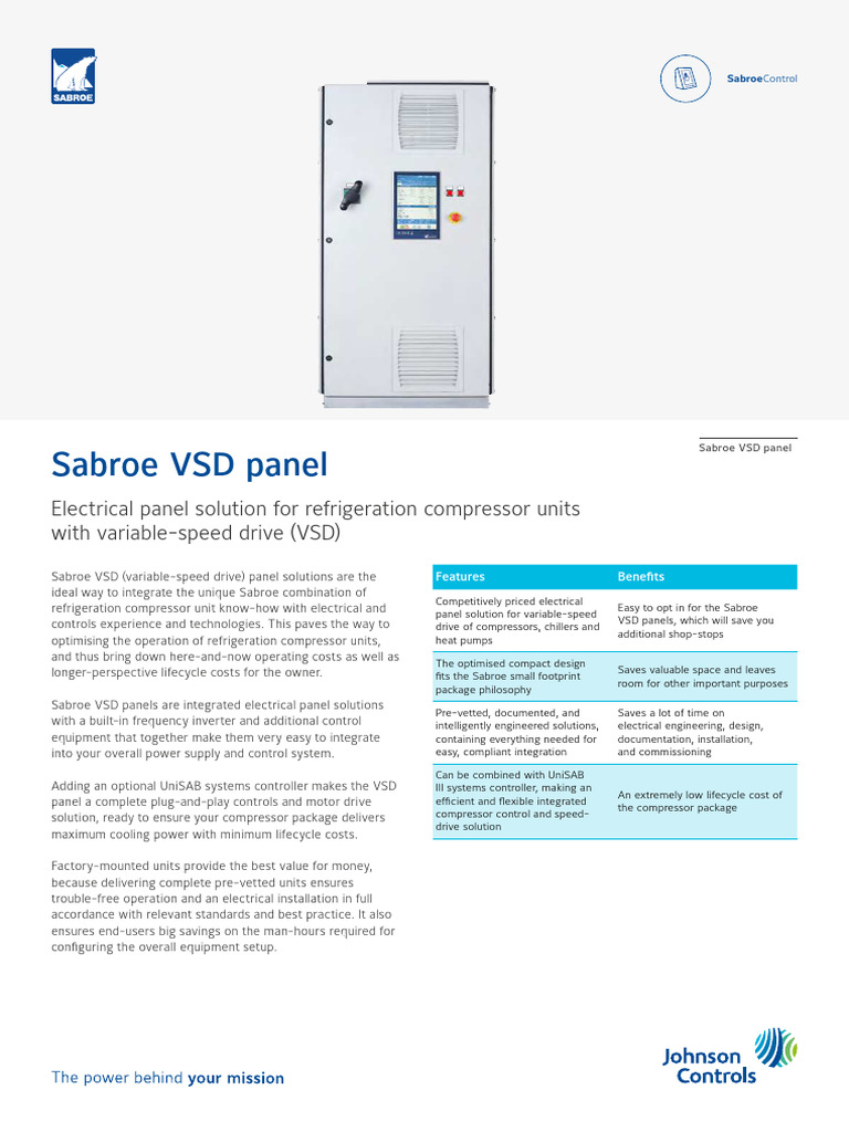 VSD Panel - PUBL-7796 - 2023 - EN | PDF | Power Inverter | Manufactured ...