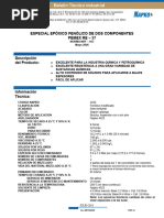 Dimetcote 9 Ficha Tecnica | PDF | Humedad | Zinc