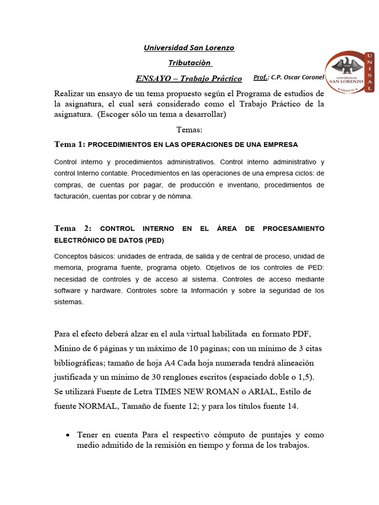 TP-ensayo Diseño | PDF | Programa de computadora | Programación