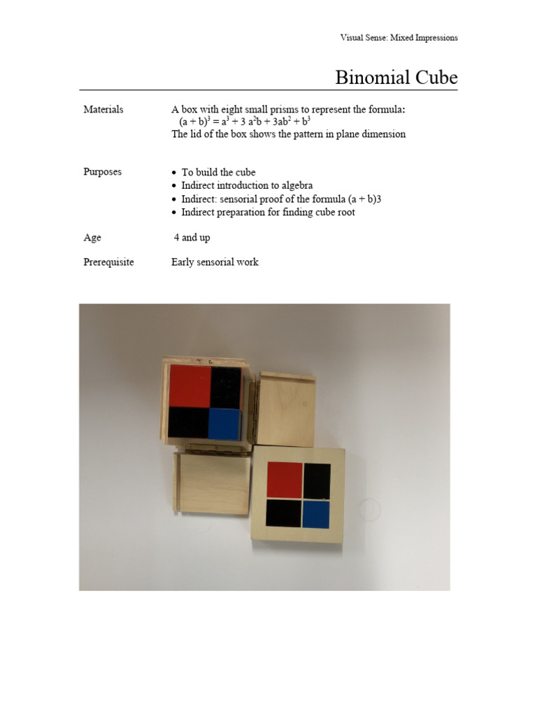 Binomial Cube MC | PDF | Mathematics