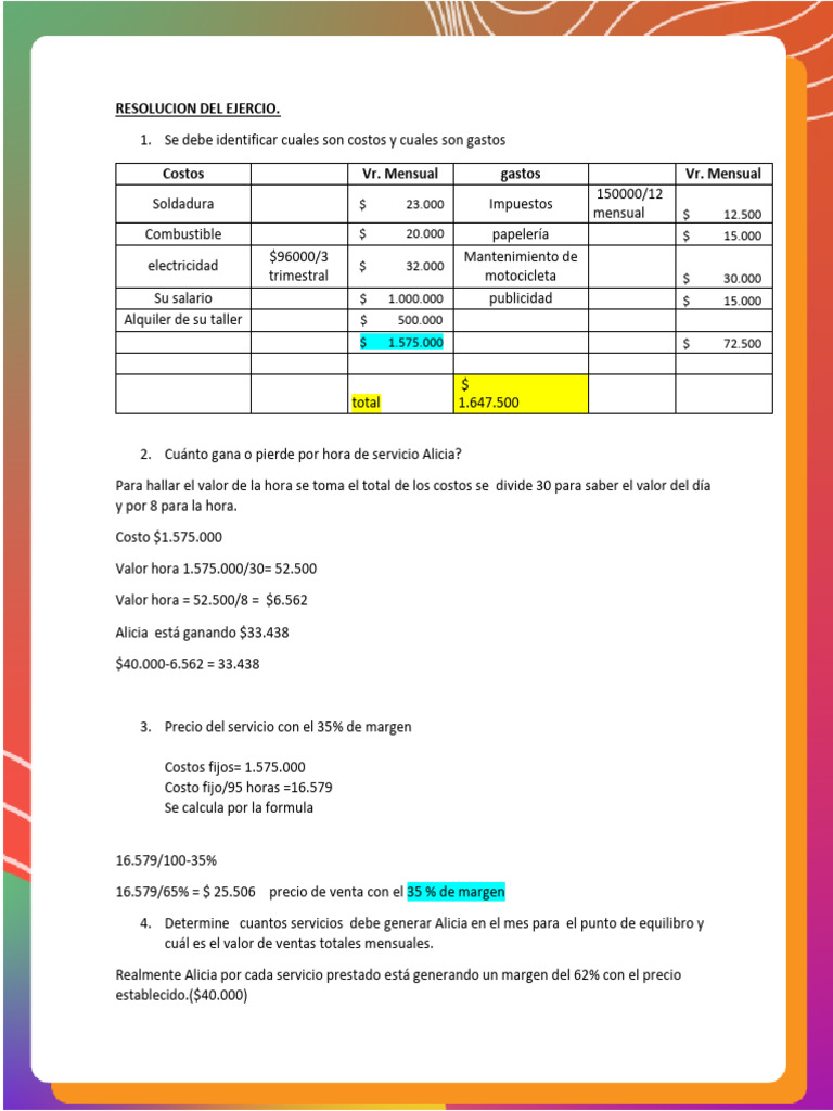 Resolucion Del Ejercicio | PDF | Economias Resolucion Del Ejercicio | PDF | Economias