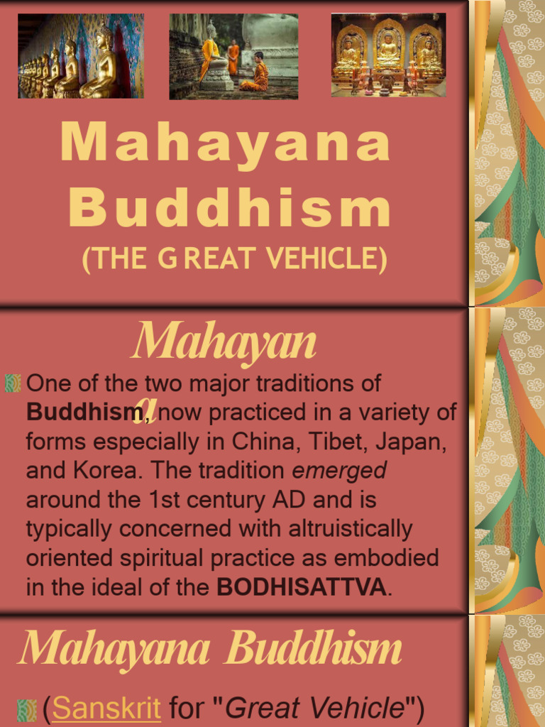 Mahayana Buddhism | PDF | Mahayana | Bodhisattva