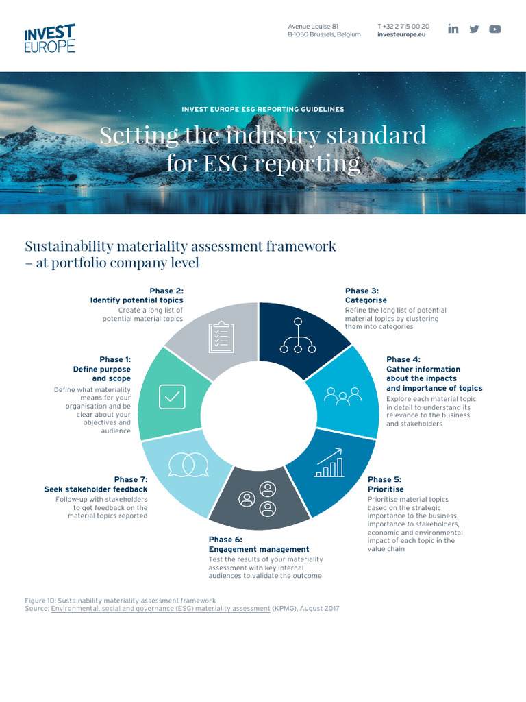 Ie - Esg - Guide - Downloads - Sustainability Materiality Assessment Framework Portfolio ...