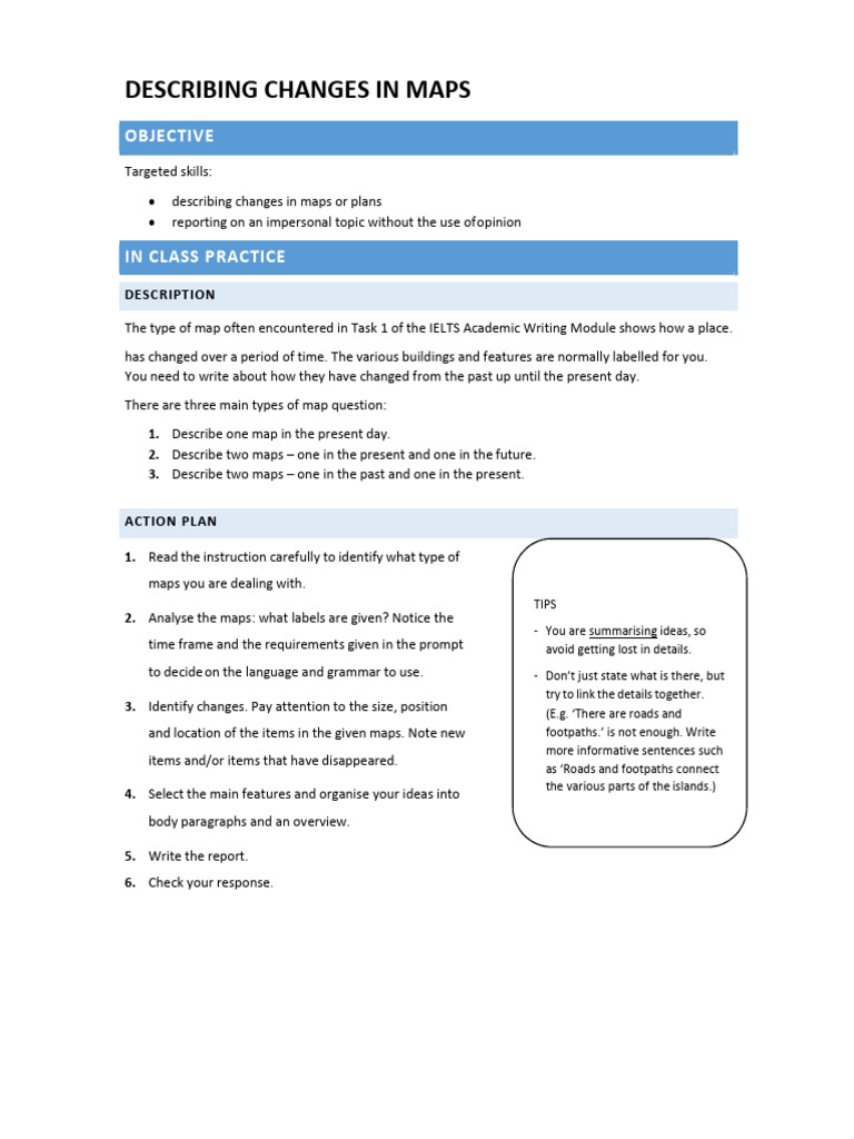 04-Writing - Maps Handout | PDF | Linguistics | Syntax