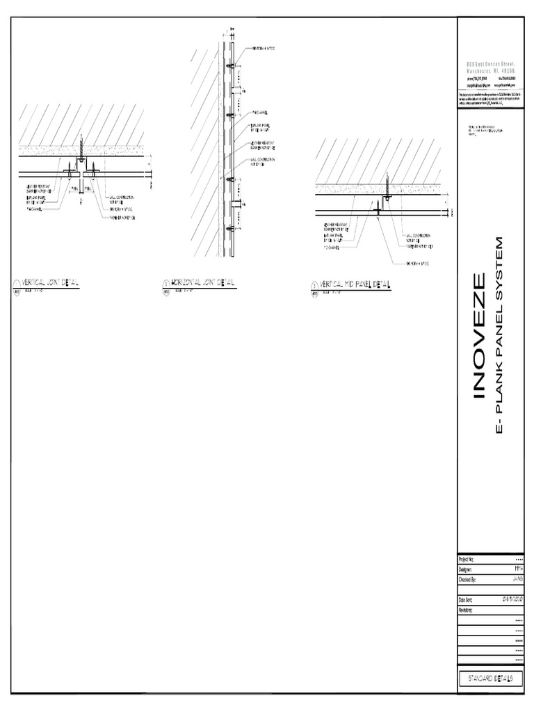 E-Plank Panel Details | PDF