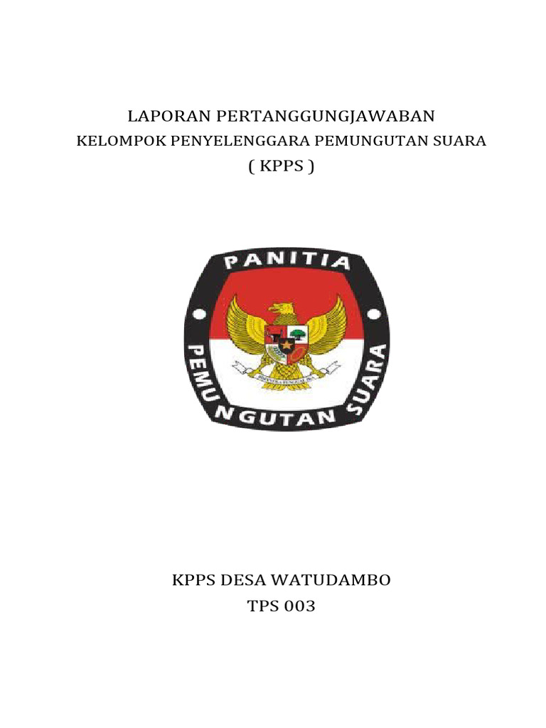 LPJ KPPS TPS 3 | PDF