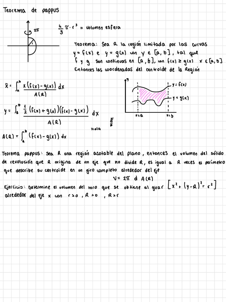 Cálculo Integral 2 | PDF | Geometría euclidiana | Objetos matemáticos