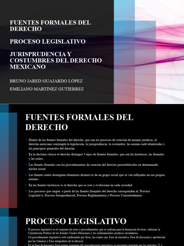Fuentes Formales Del Derecho | PDF | Caso de ley | Fuentes del derecho