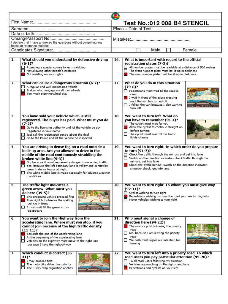 Test 4 Stencil | PDF | Traffic | Traffic Light