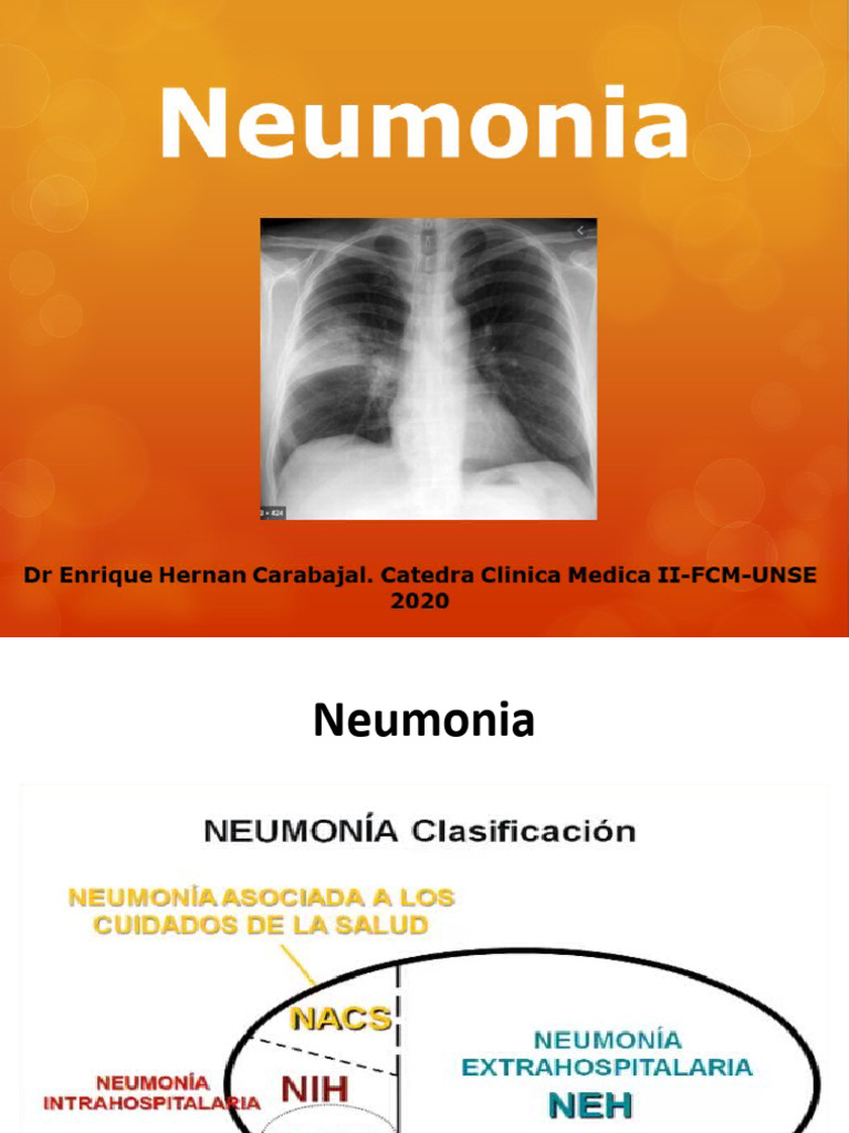 Neumonia | PDF | Neumonía | Enfermedades y trastornos humanos
