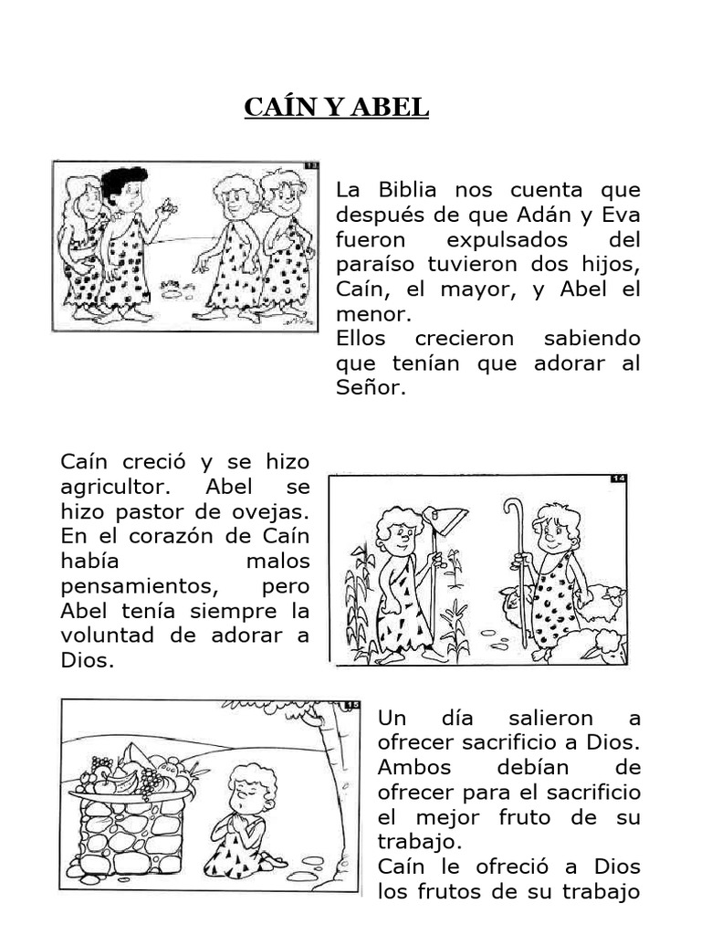 Cain Y Abel 2 Básico | PDF | Creencia religiosa y doctrina