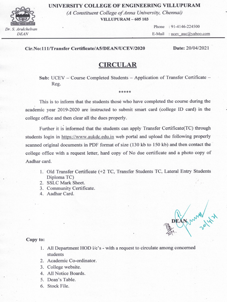 Circular-TC-Apply-2021 | PDF