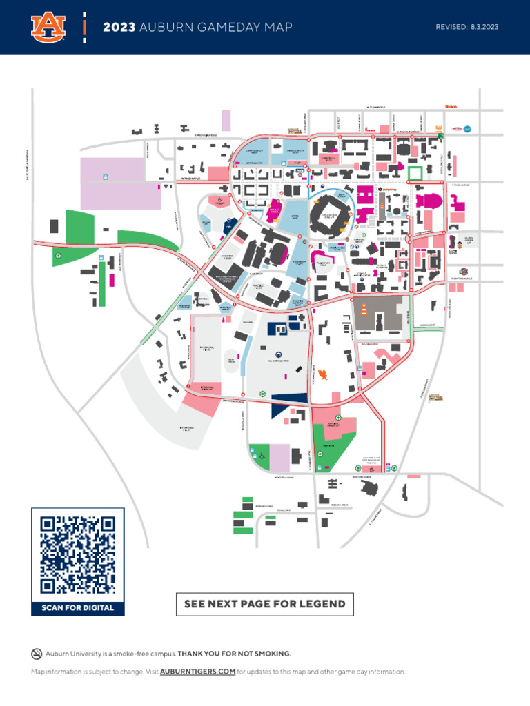 Auburn Gameday Parking Guide | PDF | Land Transport | Transport