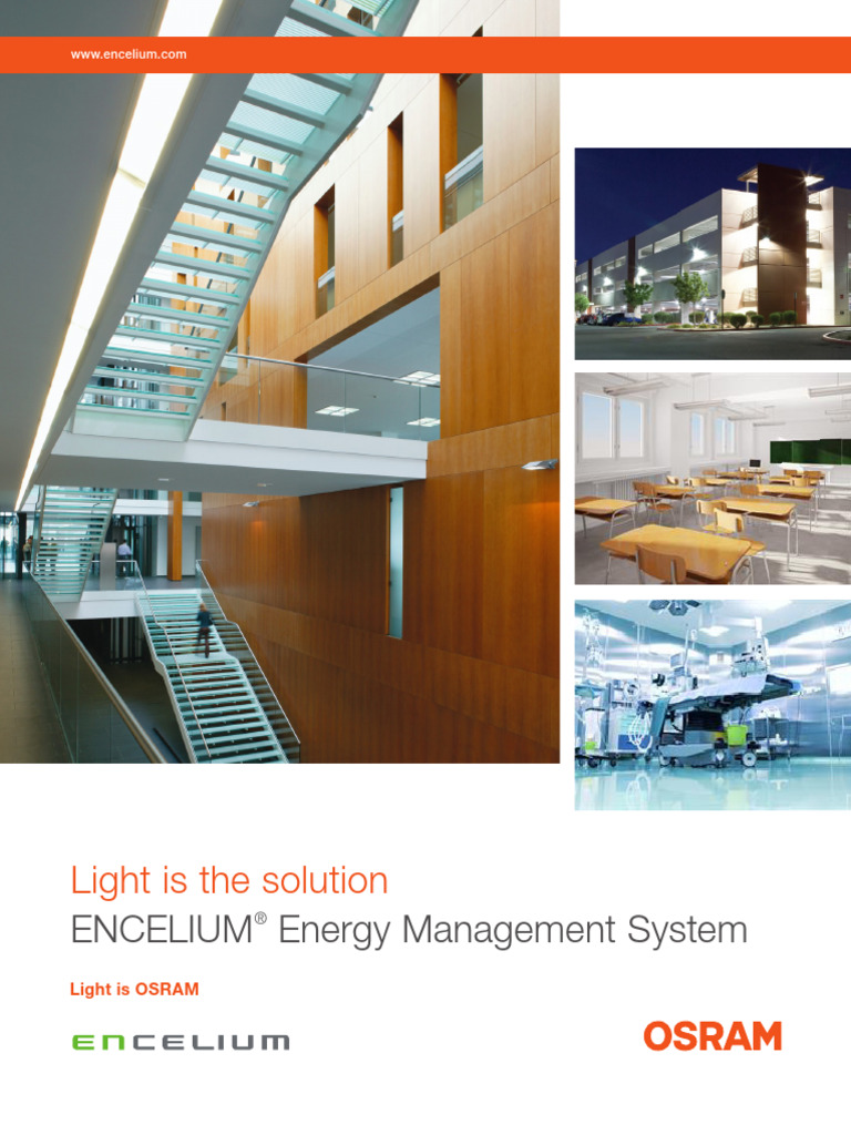 Energy Management System - ENCELIUM | PDF | Computer Network | Lighting