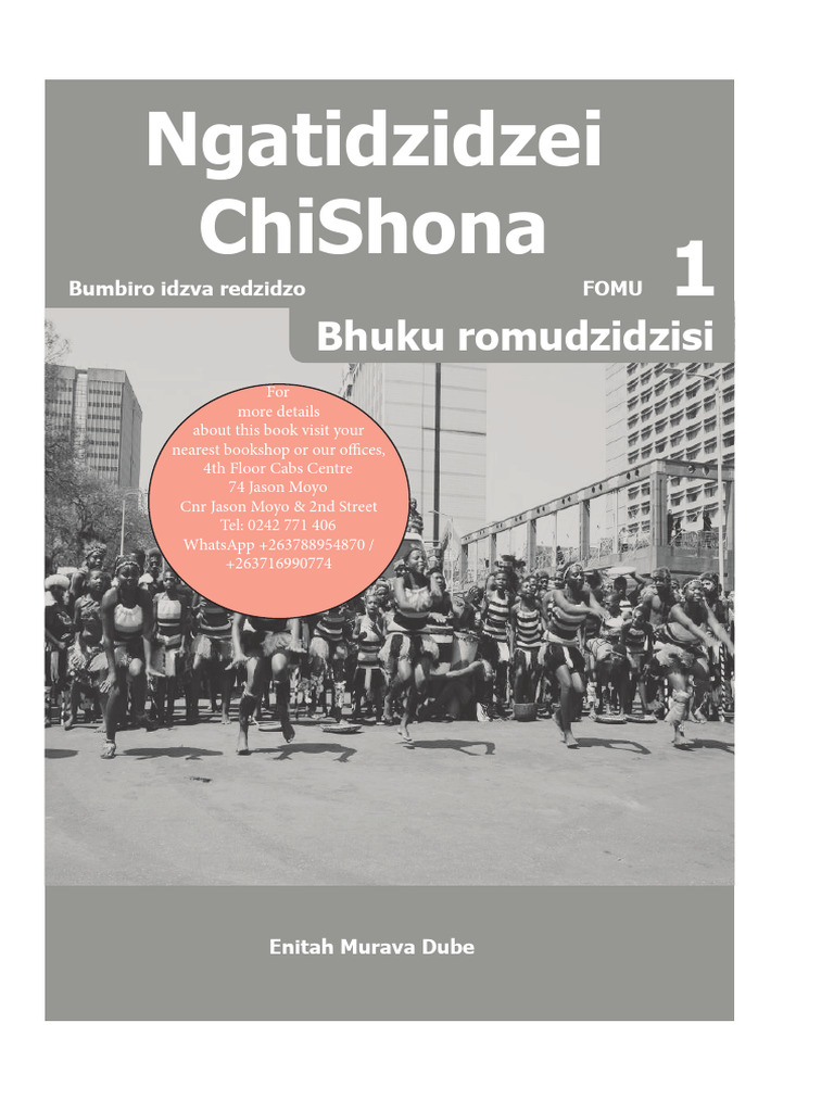 Ngatidzidzei ChiShona 1 Trs Guide | PDF
