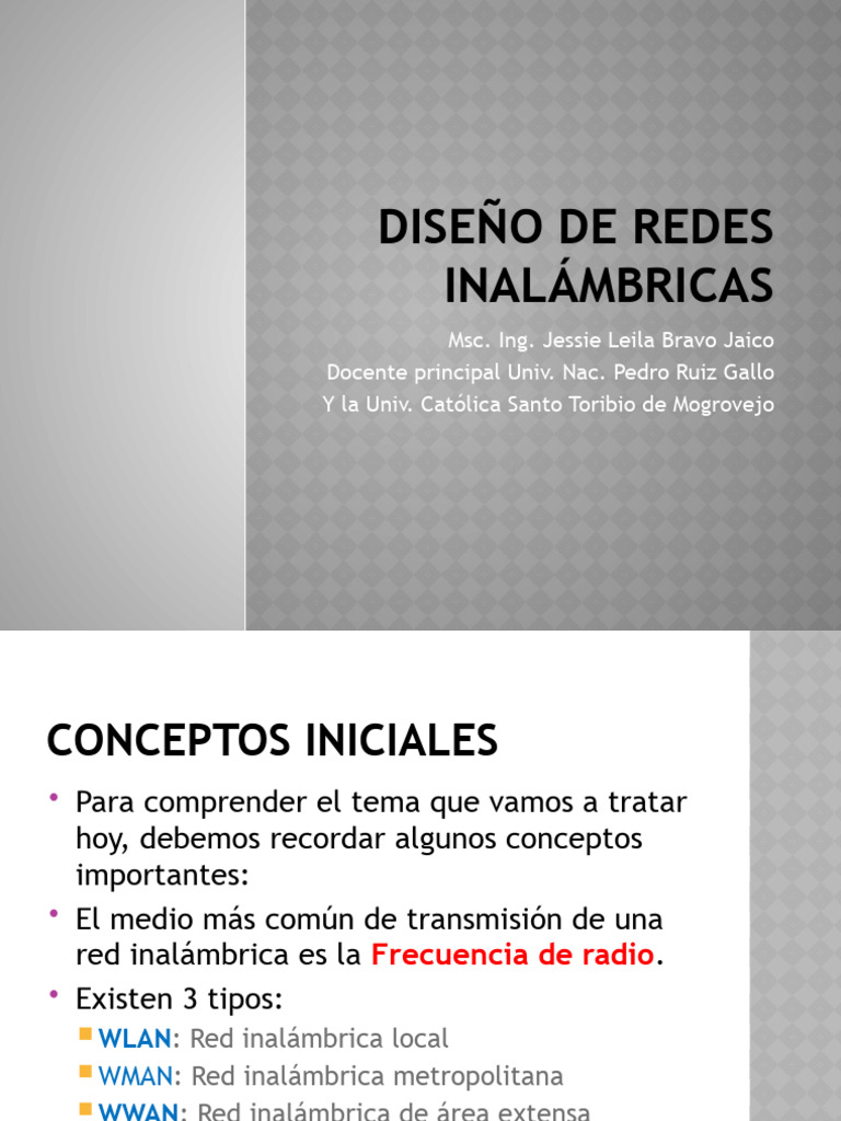 Diseno de Redes Inalambricas | PDF | Ieee 802.11 | Red inalámbrica