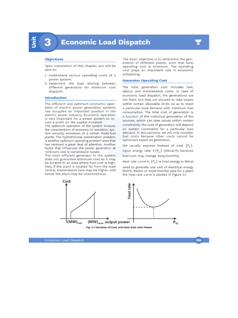 Economic Load Dispatch Pdf 