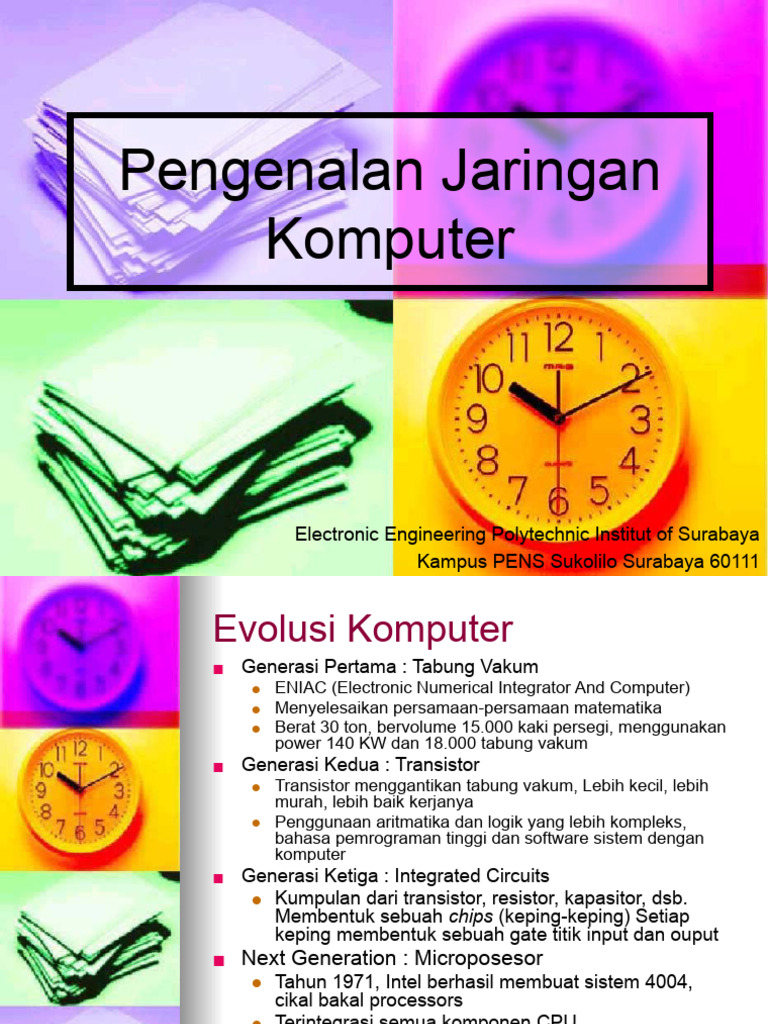 Modul 1 Pengenalan Jaringan Komputer | PDF