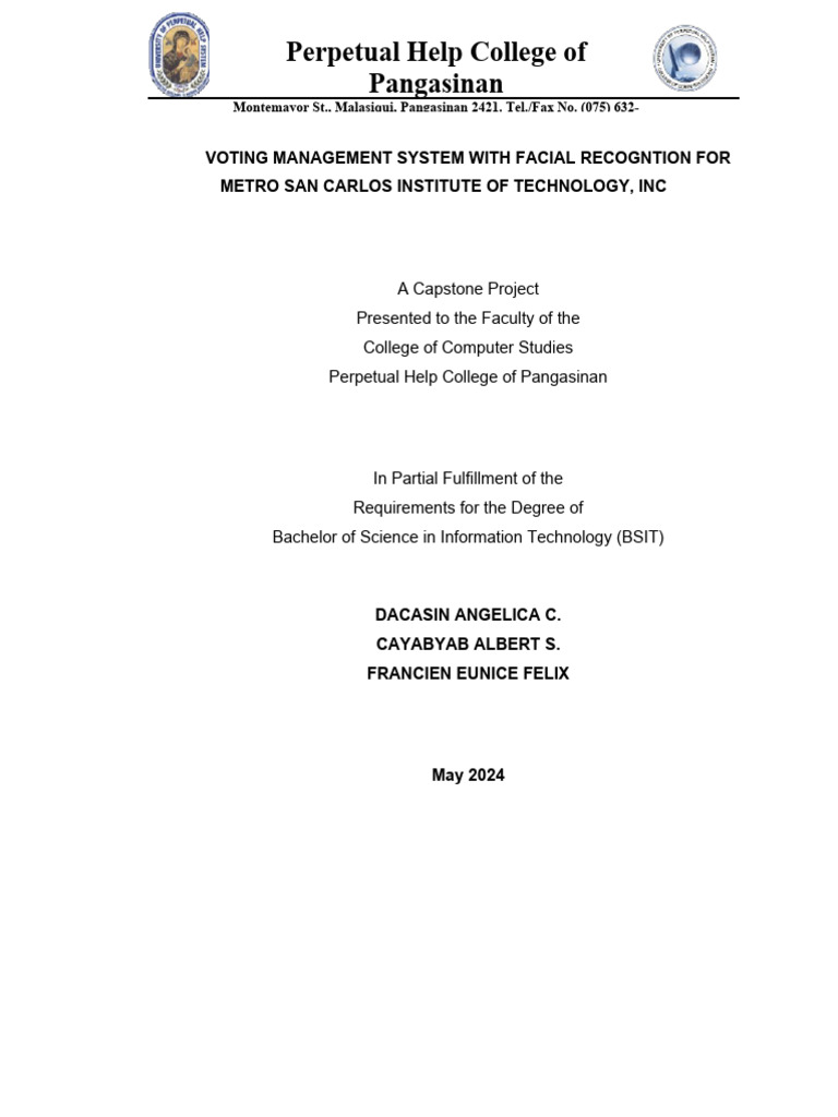 Group 12 Origin Docu 2 1 | PDF | Biometrics | Survey Methodology