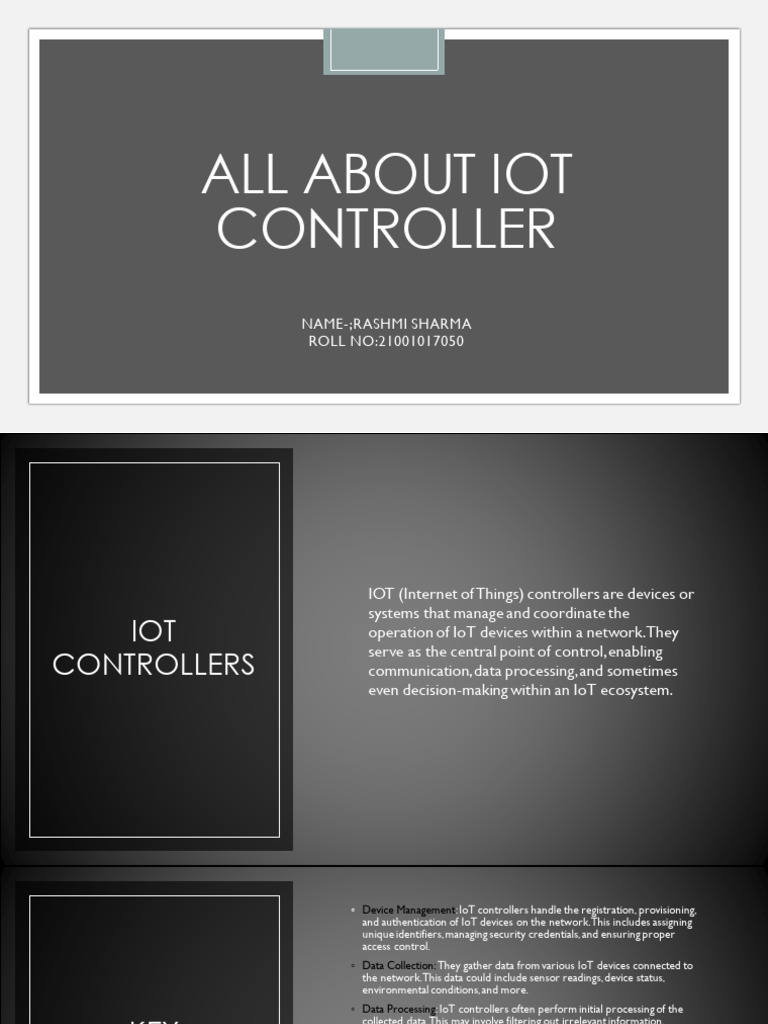 Iot Controllers | PDF | Internet Of Things | Cloud Computing