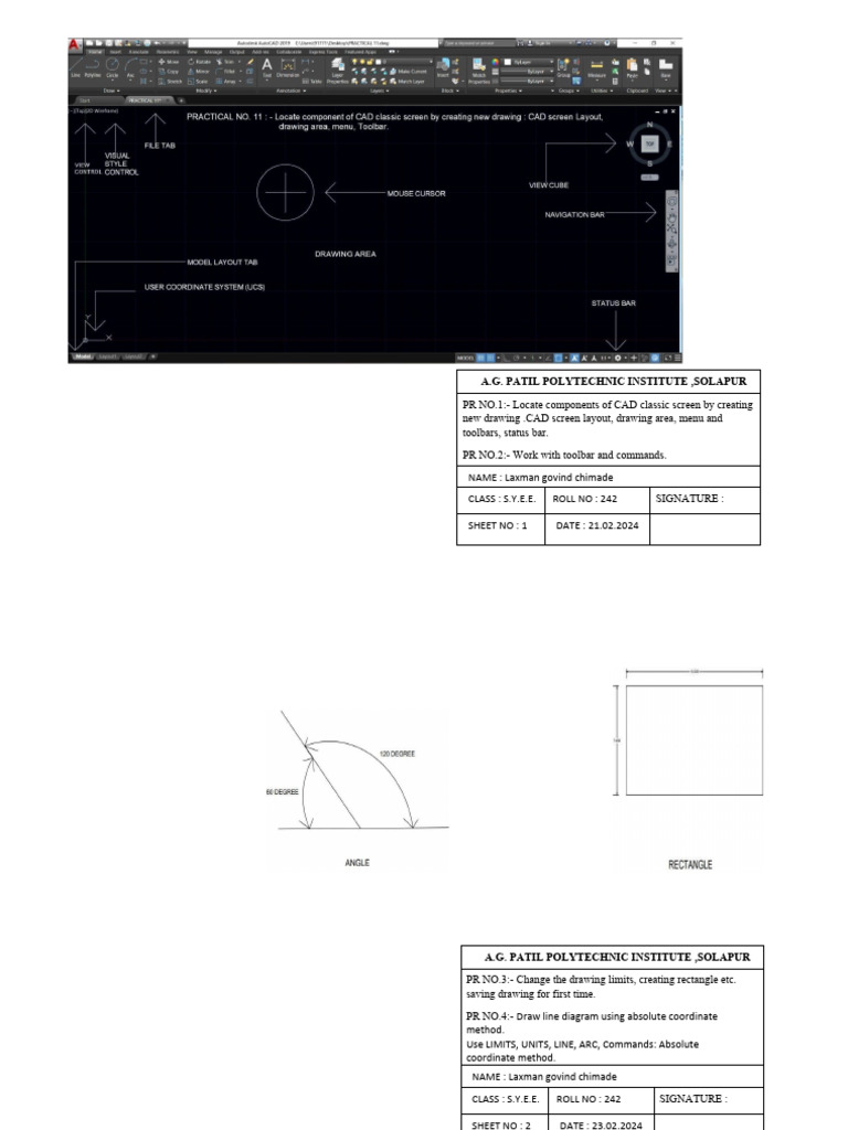 AutoCAD File | PDF | Computer Aided Design