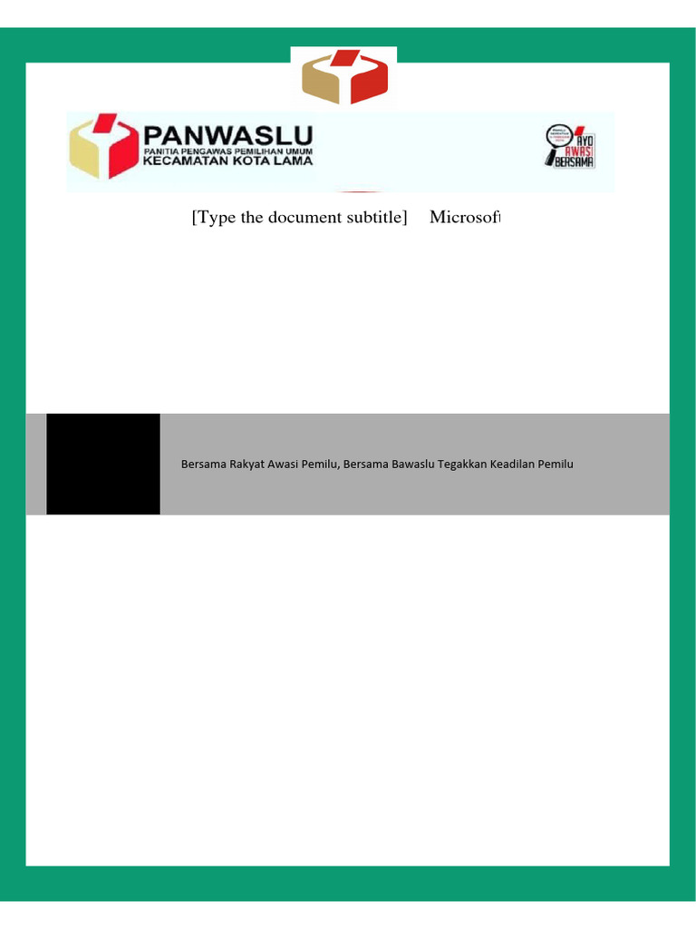 Laporan Akhir Pemilu 2024 Fiks | PDF