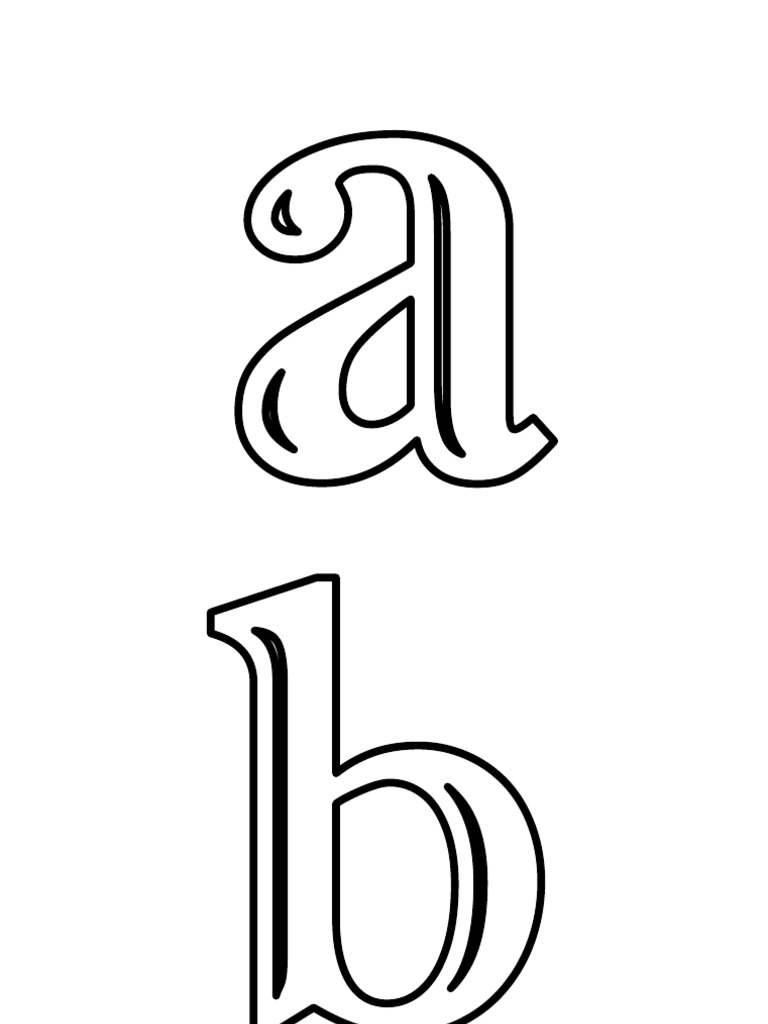 Letras Minusculas | PDF