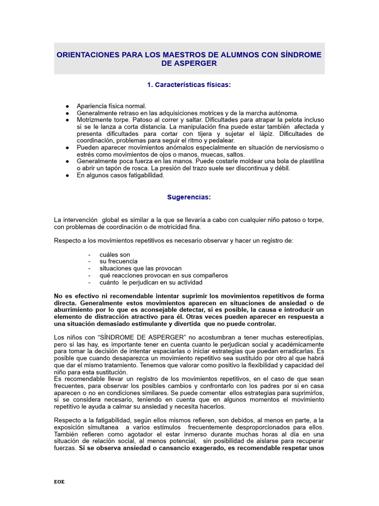 Op Sindrome de Asperger | Descargar gratis PDF | Síndrome de Asperger ... Op Sindrome de Asperger | Descargar gratis PDF | Síndrome de Asperger ...