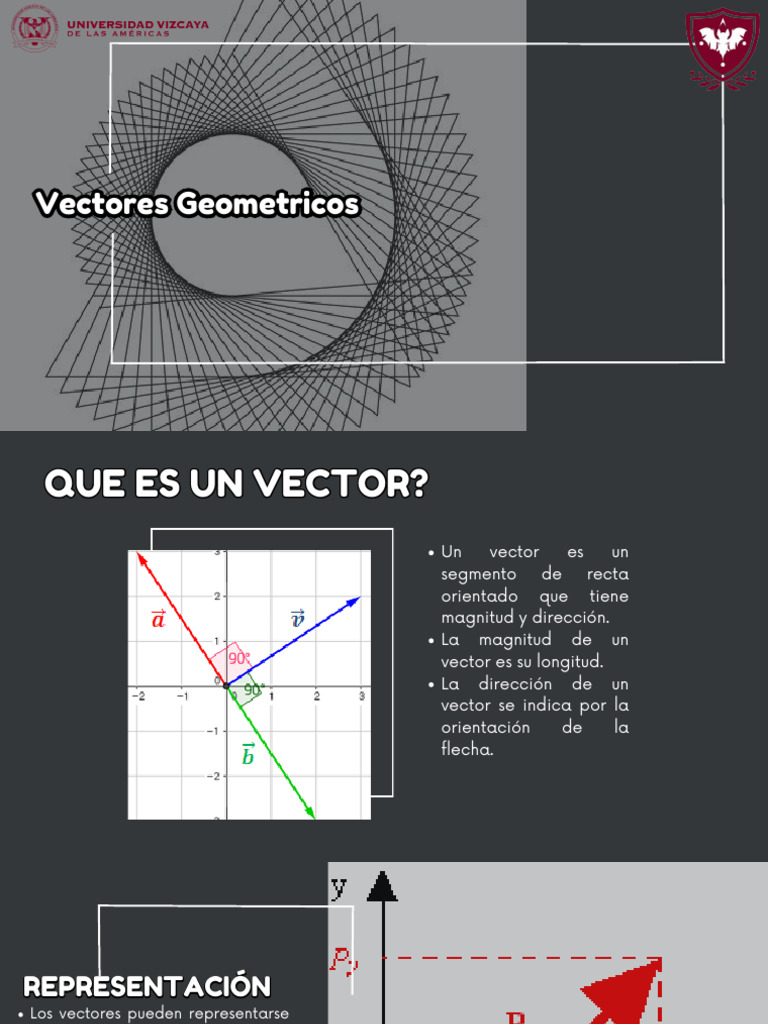 Vectores Geometricos | PDF | Vector Euclidiano | Sistema de coordenadas ...
