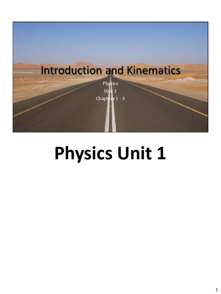Physics 01-Introduction and Kinematics (2018) Lab | PDF | Significant Figures | Euclidean Vector
