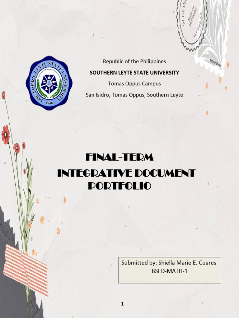 Cuares ShiellaMarieE. - FINAL TERM IDP | PDF | Teachers | Learning