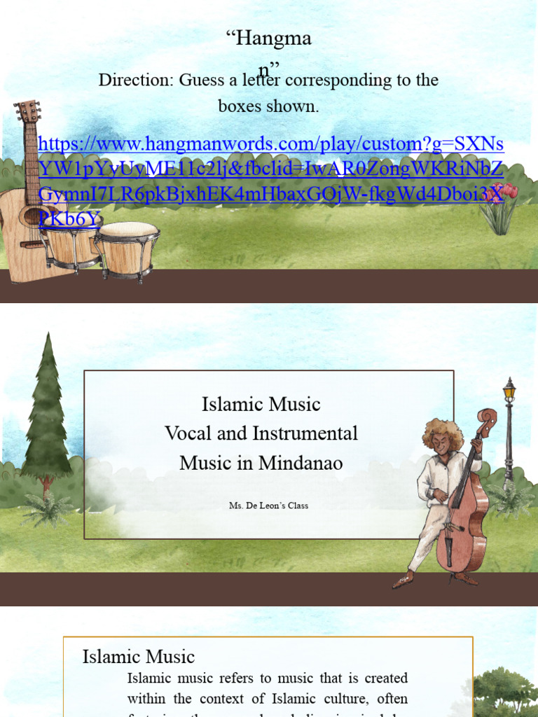 Music Class Presentation | PDF | Musicology | Musical Instruments