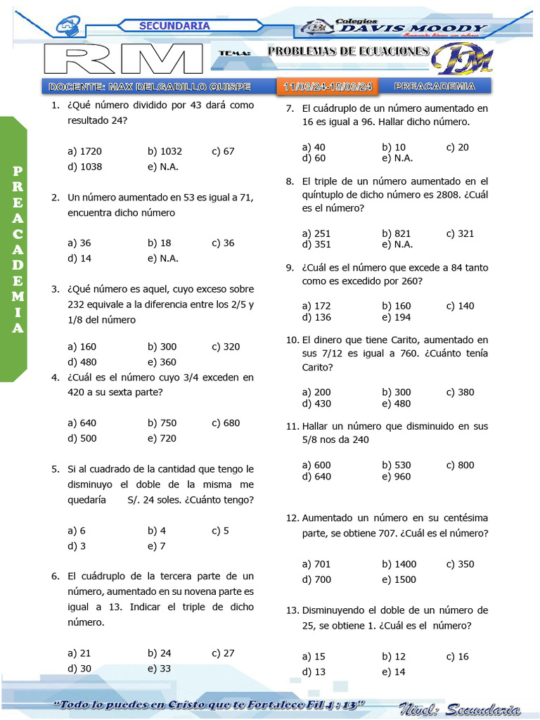 SEMANA-0-PRE-RM | PDF