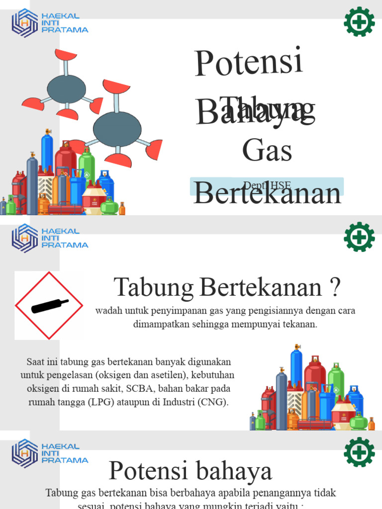 Bahaya dan Penanganan Gas Bertekanan | PDF | Teknologi & Rekayasa