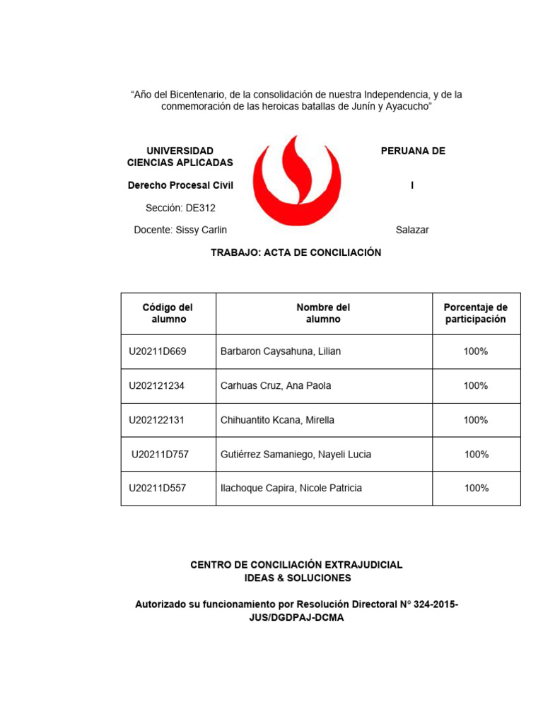 PC1 - Solicitud de Conciliación | PDF | Pensión alimenticia | Documento de identidad