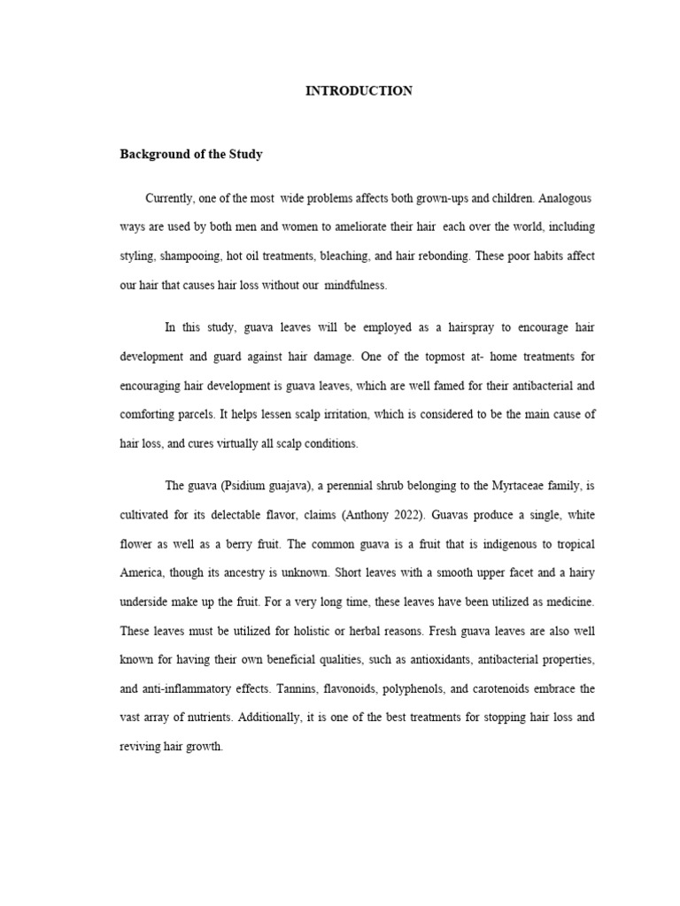 Introduction Format | PDF