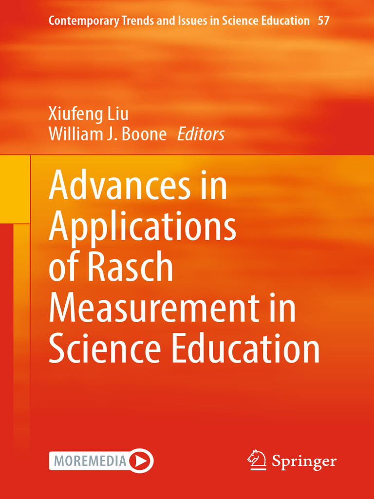 Advances in Applications of Rasch Measurement in Science Education ...
