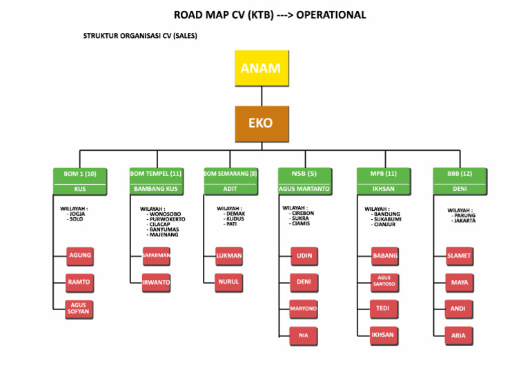 Road Map CV Operational | PDF