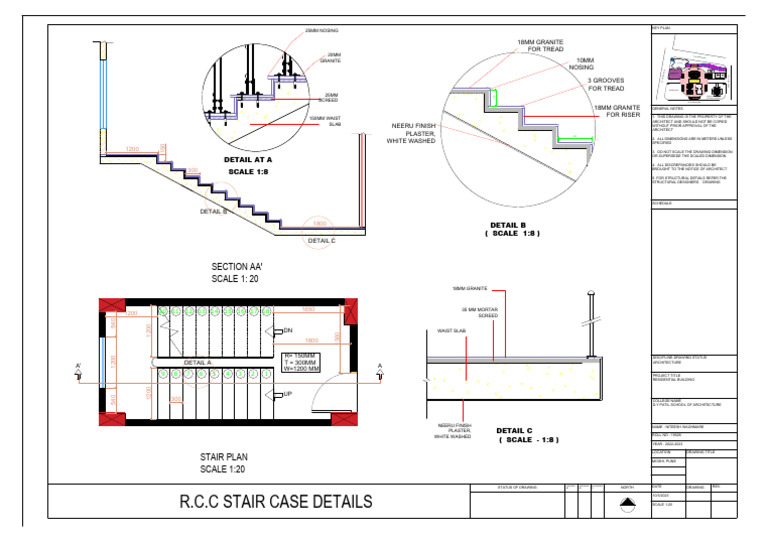 Stair Case Details | Download Free PDF | Room | Home