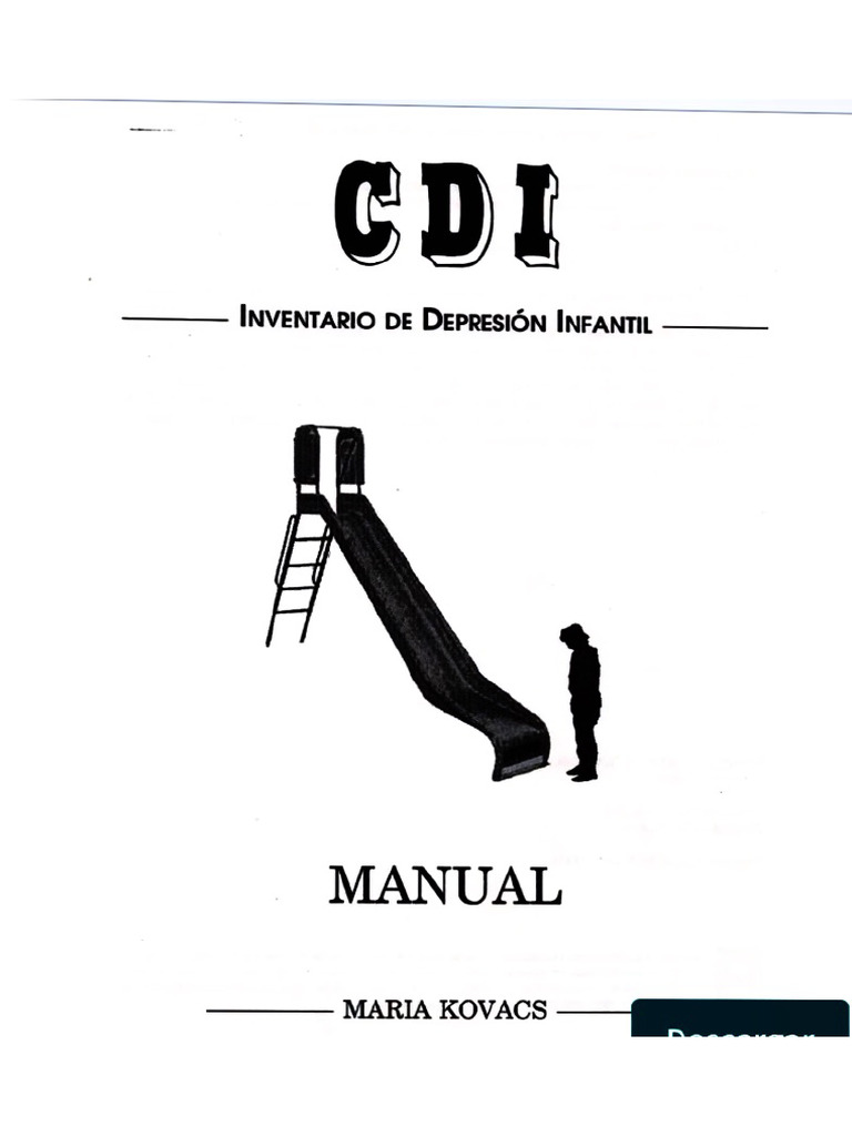 Manual CDI Depresión Infantil Baremos | PDF