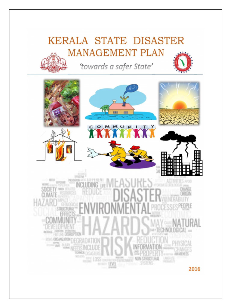 Kerala Disaster Management Plan 2016 | PDF | Emergency Management ...