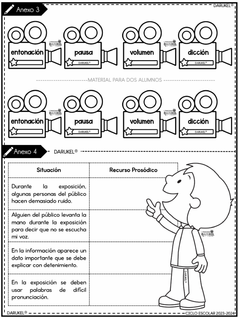4° Sem24 Anexos Del Docente 2023-2024 | PDF