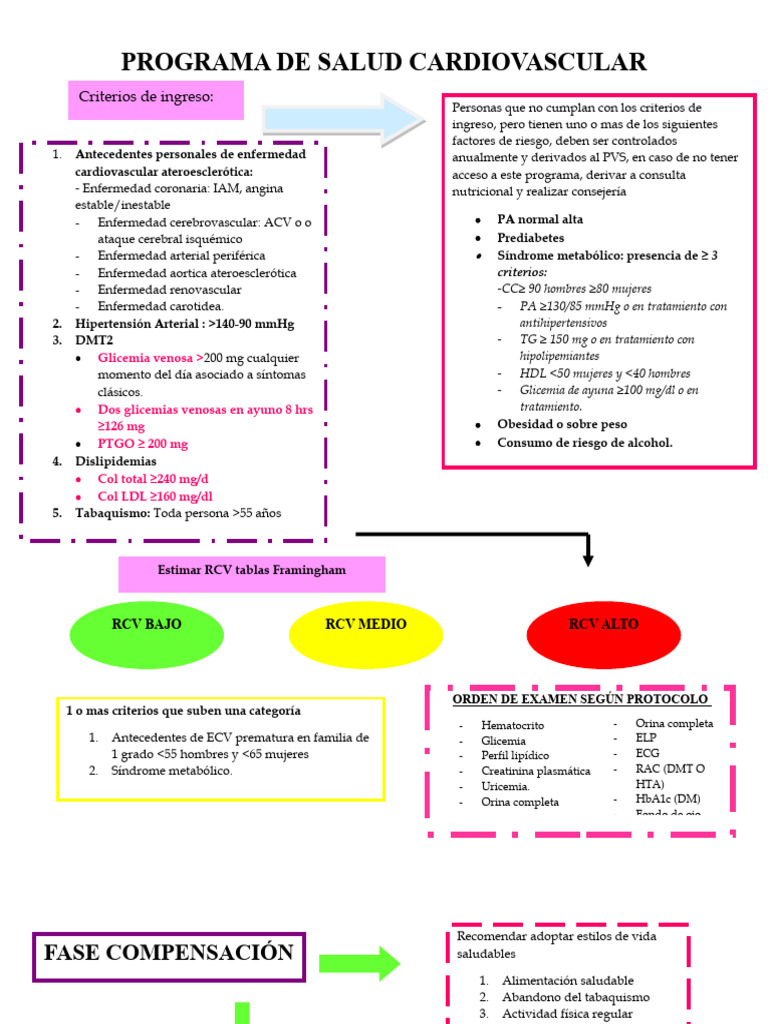 Programa de Salud Cardiovascular | PDF | Carrera | Medicina