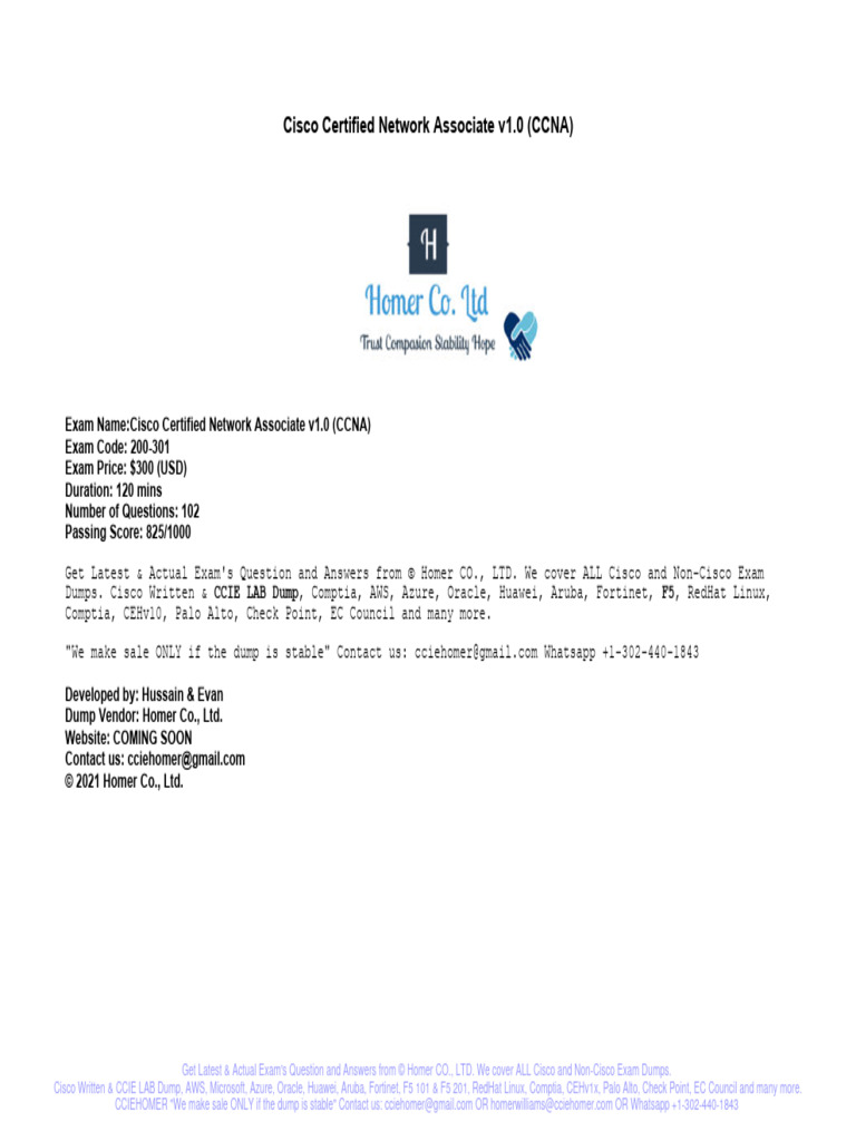 CCNA_200-301_Sept_2023-v1.2 | PDF | Computer Network | I Pv6