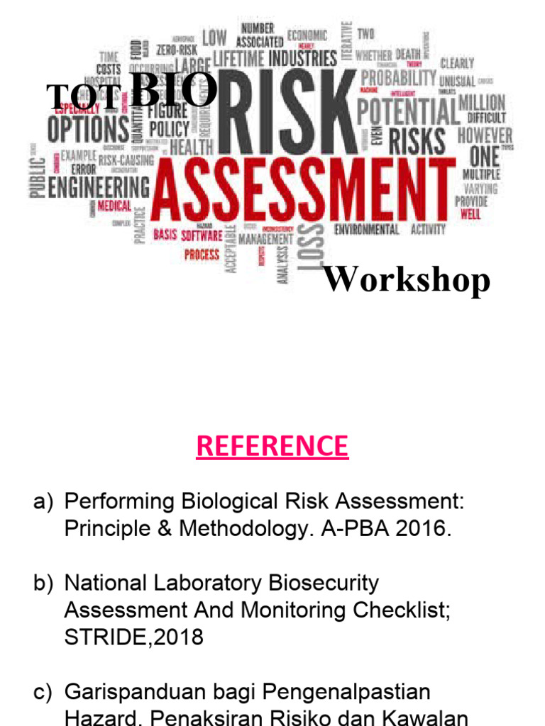 Biorisk Assessment Presentation | PDF | Risk | Hazards